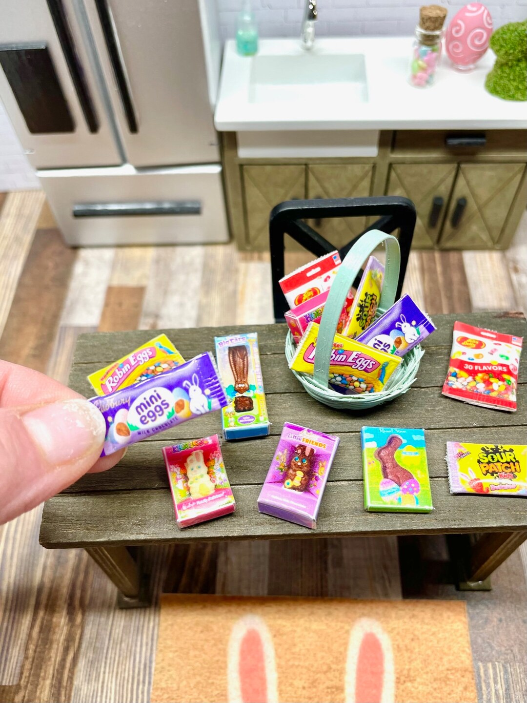 Miniature Dollhouse Faux Easter Candy - Etsy