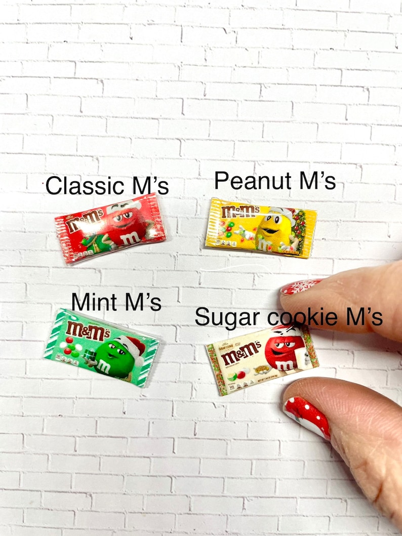 Miniature Christmas Candy Packages - Etsy