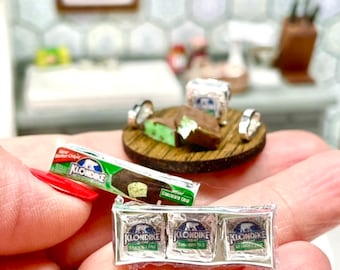 1 Miniature Ice Cream Bar | Dollhouse Minis | Tiny Specialty Ice Cream ...