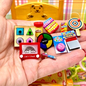Miniature Dollhouse Simon Game - Etsy