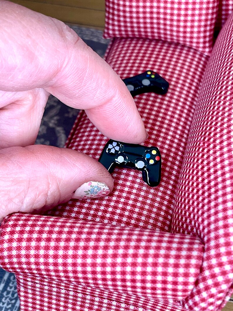 Miniature Dollhouse Video Game Controller | Etsy