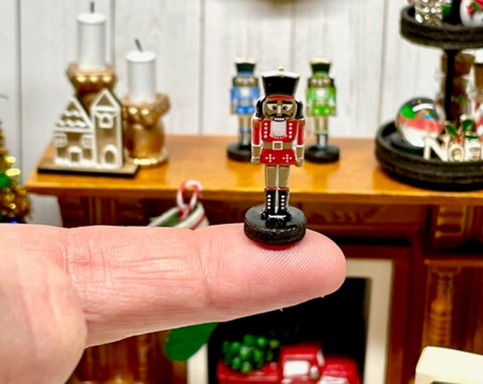 Dollhouse Miniature Nutcracker - Etsy
