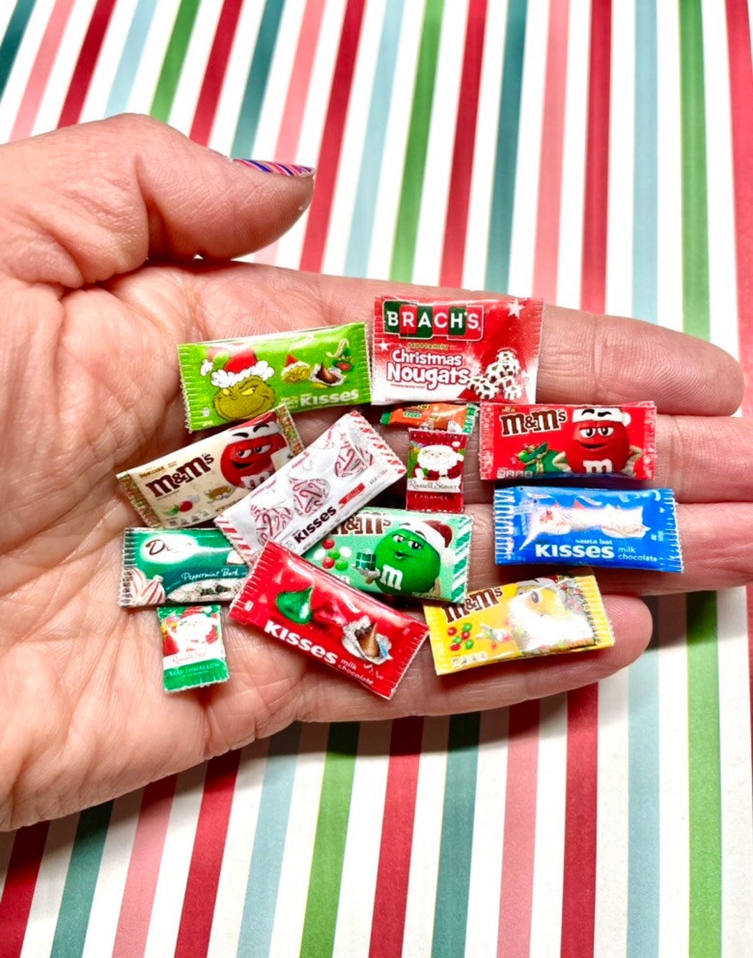 Miniature Christmas Candy Packages - Etsy