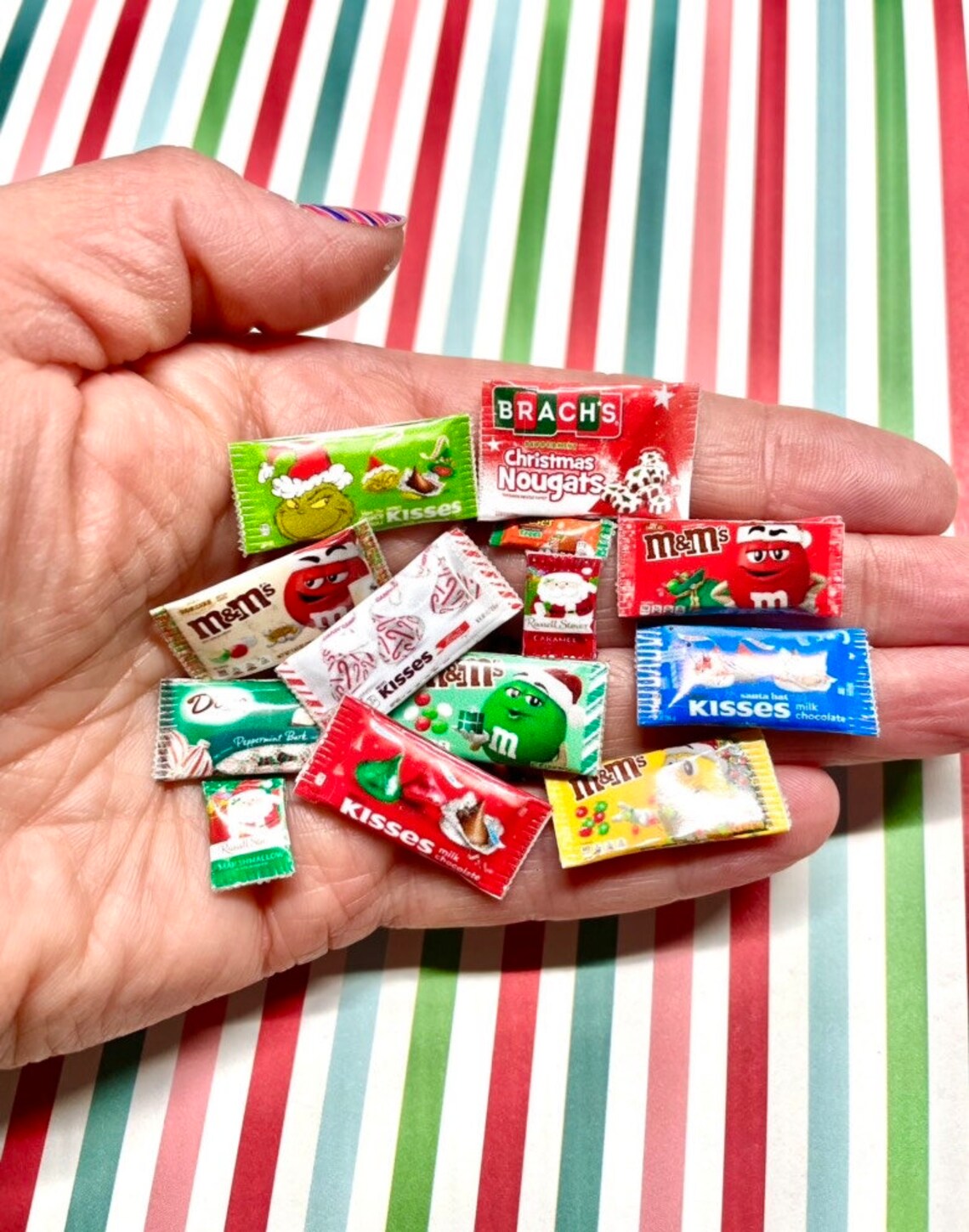 Miniature Christmas Candy Packages - Etsy