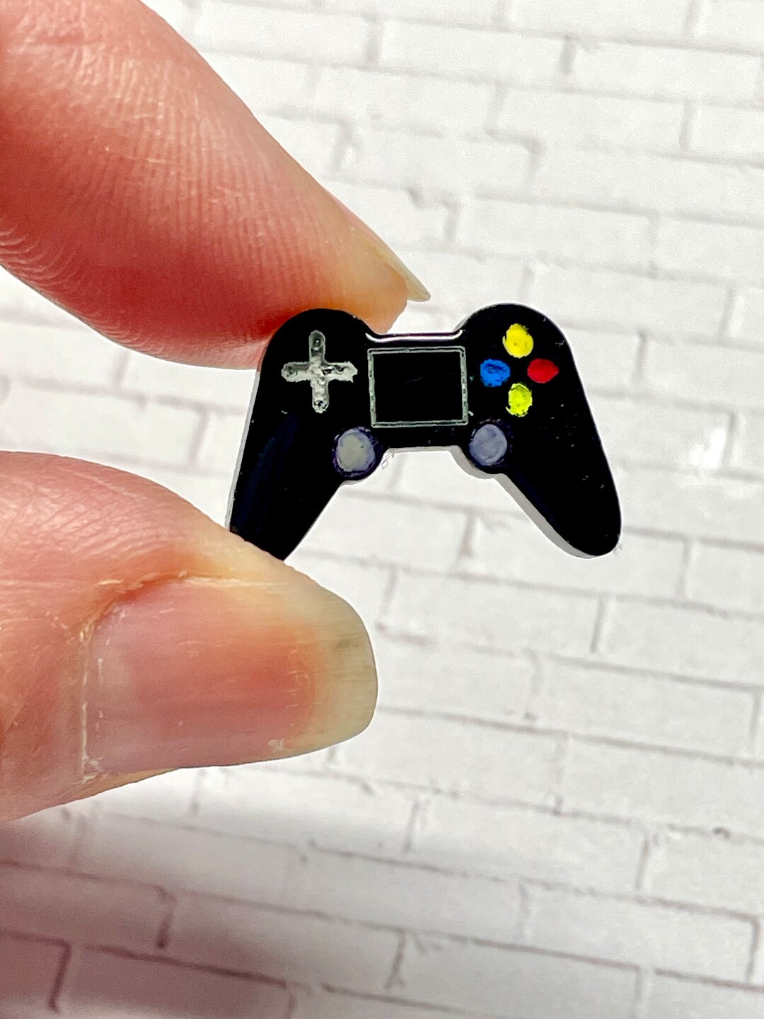 Miniature Dollhouse Video Game Controller - Etsy