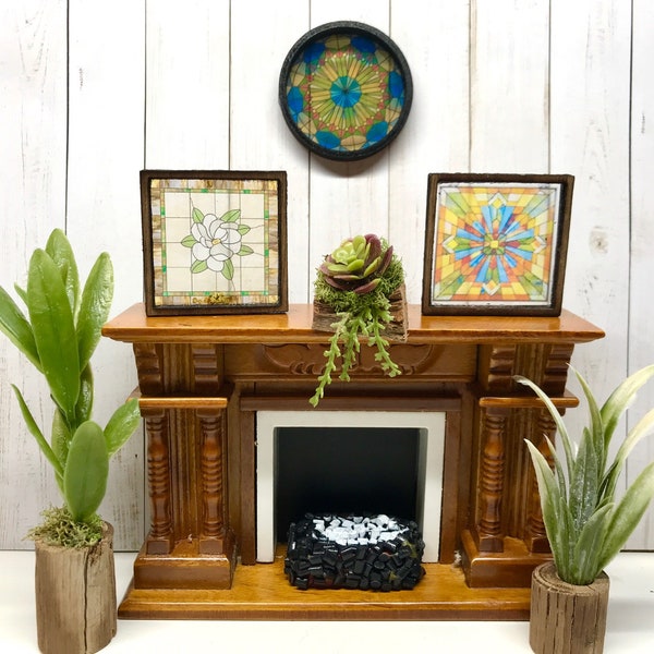 Miniature Stained Glass Window - Etsy