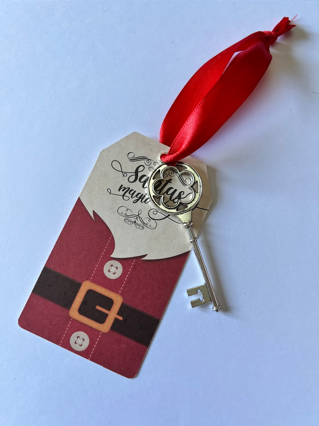 Santas Magic Key Santa Key Santa Magic Key Sign Childrens - Etsy