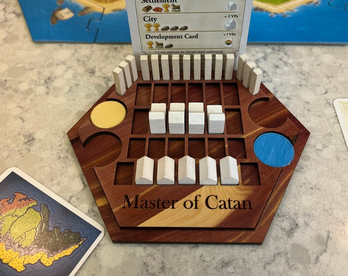 Catan, Game Piece Holder, Board Game Tray, Board Games - Etsy