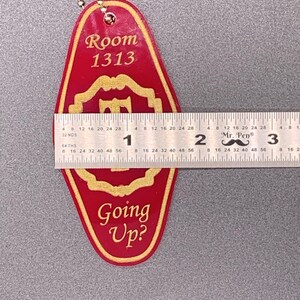 Tower of Terror Keychain, Disney Vintage Hotel Keychain, Disney Gift - Etsy