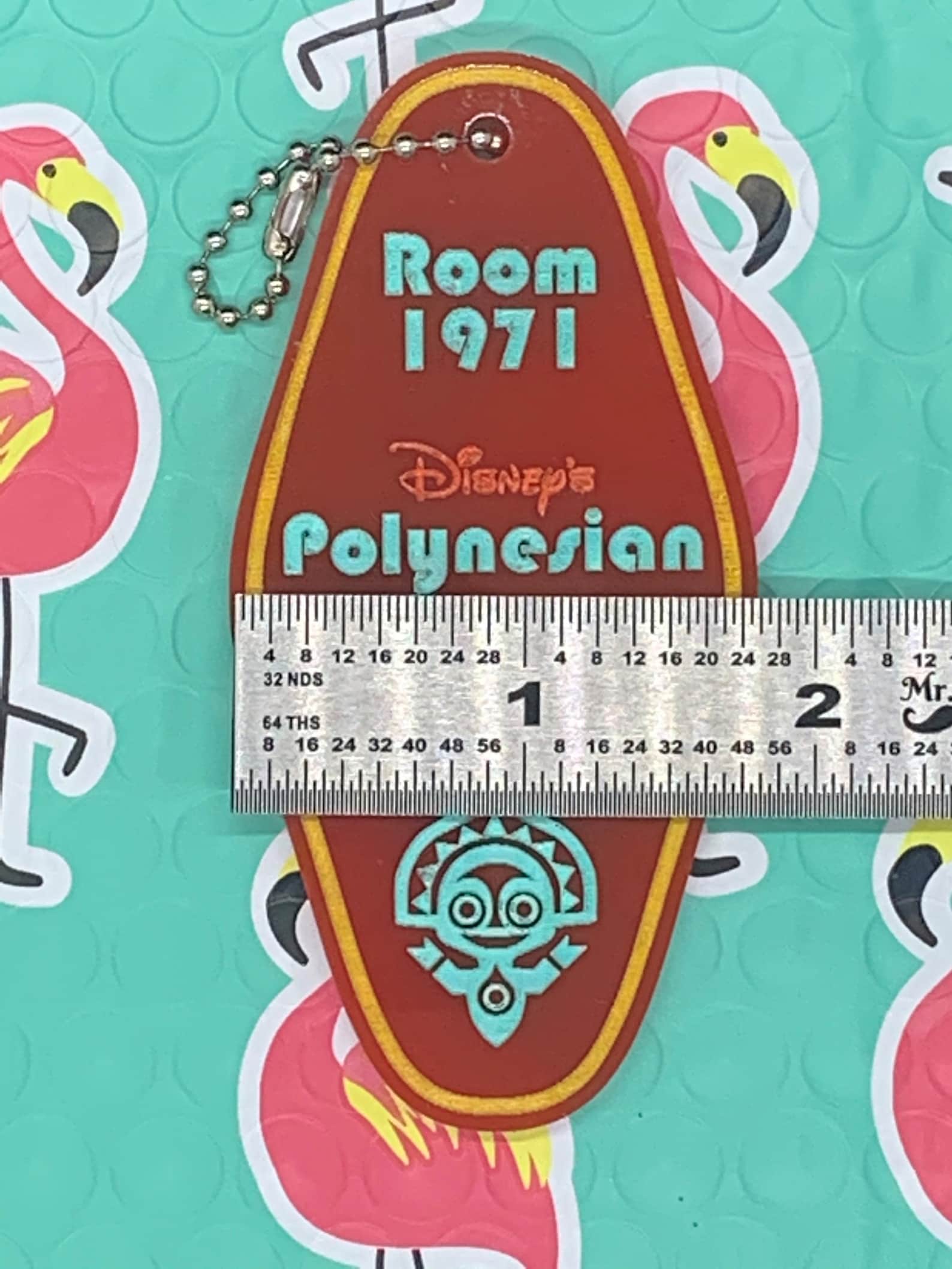 Polynesian Resort Keychain Vintage Hotel Keychain Disney | Etsy