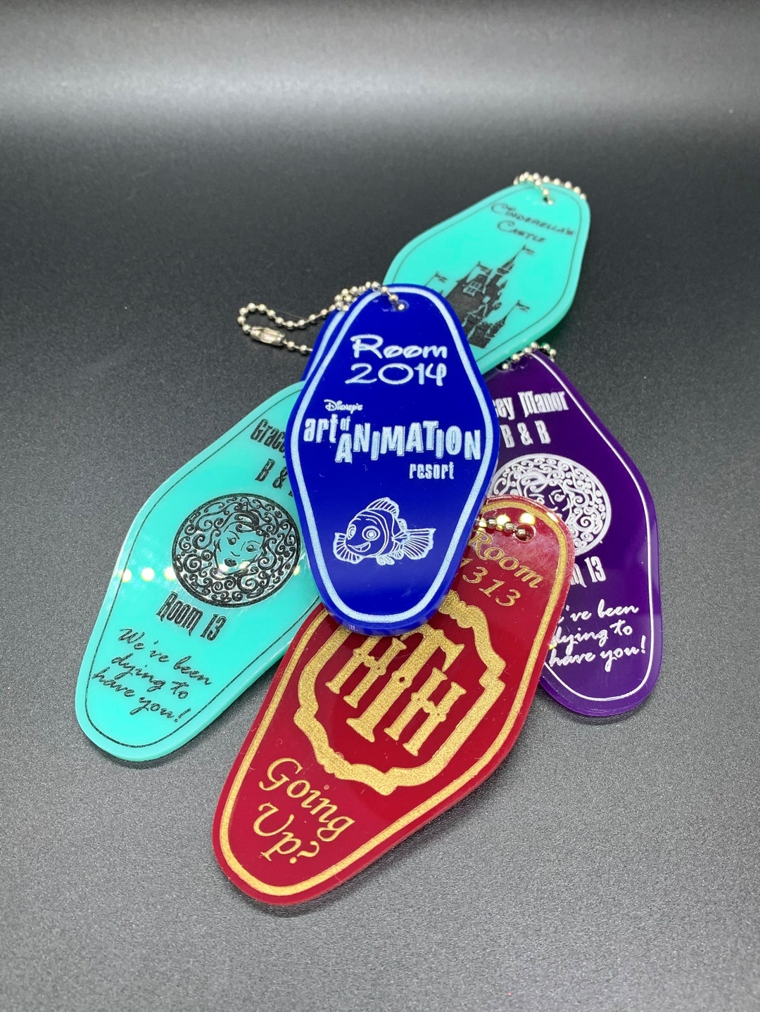 Art of Animation Vintage Keychain, Vintage Hotel Keychain, Disney Gift ...