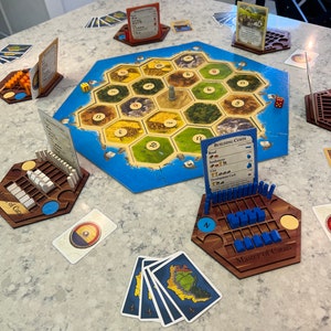 Catan, Game Piece Holder, Board Game Tray, Board Games - Etsy