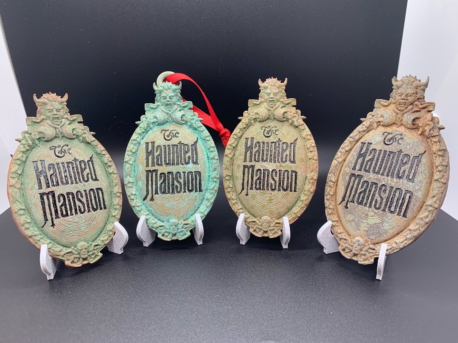 Haunted Mansion Sign W/ Stand, Disney Fan Gift, Park Gift - Etsy