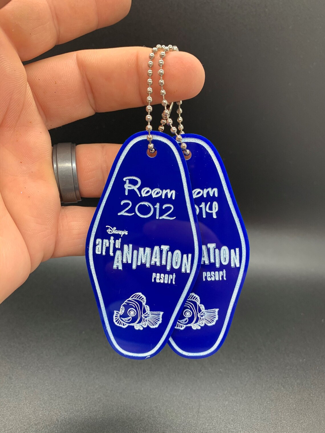 Art of Animation Vintage Keychain Vintage Hotel Keychain | Etsy