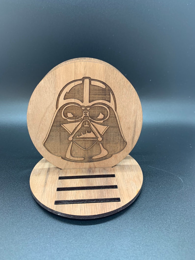 Star Wars Coaster Set Star Wars Gift Darth Vader C3PO - Etsy