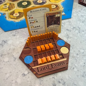 Catan, Game Piece Holder, Board Game Tray, Board Games - Etsy