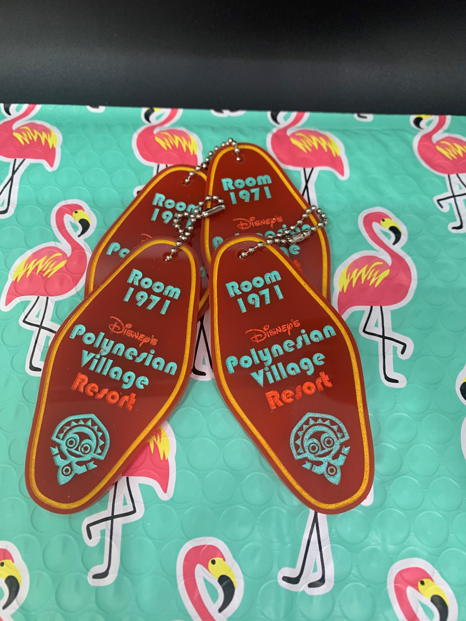 Polynesian Resort Keychain Vintage Hotel Keychain Disney | Etsy