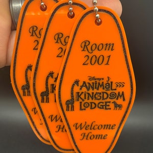 Animal Kingdom Lodge Vintage Keychain, Disney Parks Gifts, Fan Gifts - Etsy