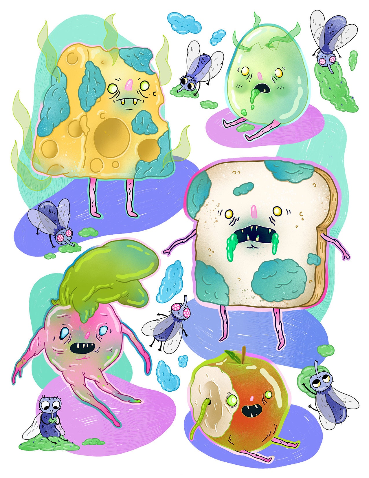 Adventure Time Candy People Zombies