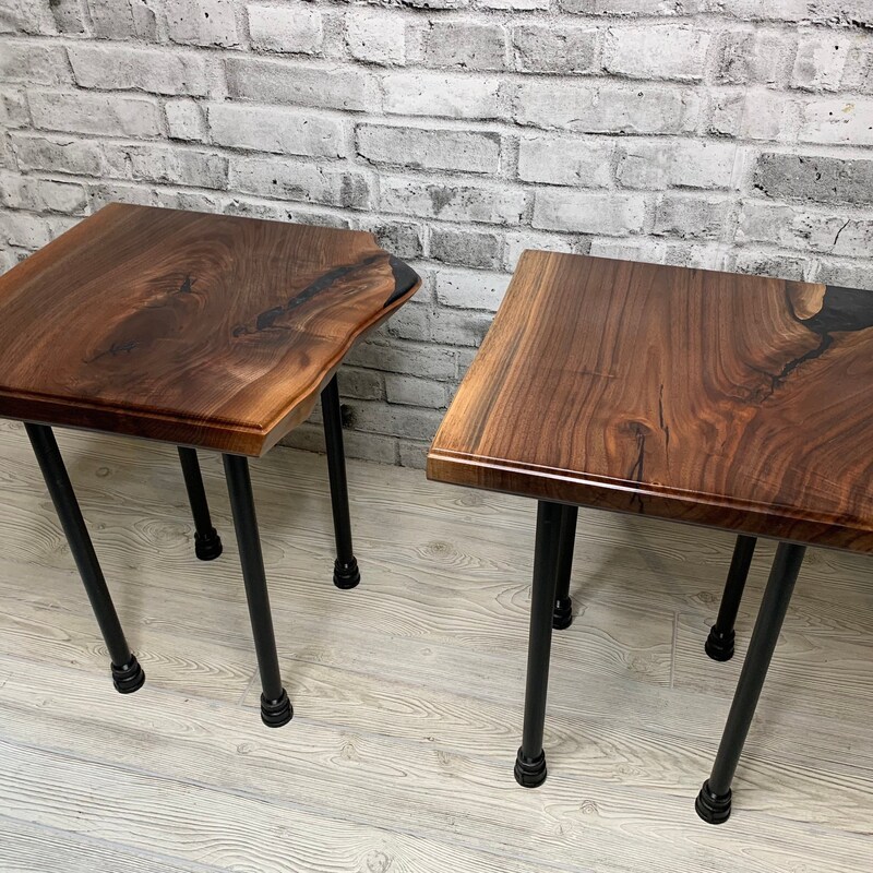 Rustic End Tables - Etsy