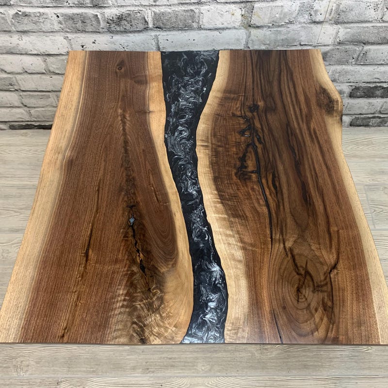 Log End Table - Etsy