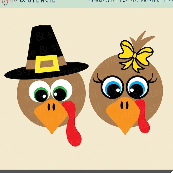 Turkey Head Svg - Etsy