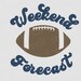 Weekend Forecast SVG - Football SVG - Game Day Football SVG - Game Day ...