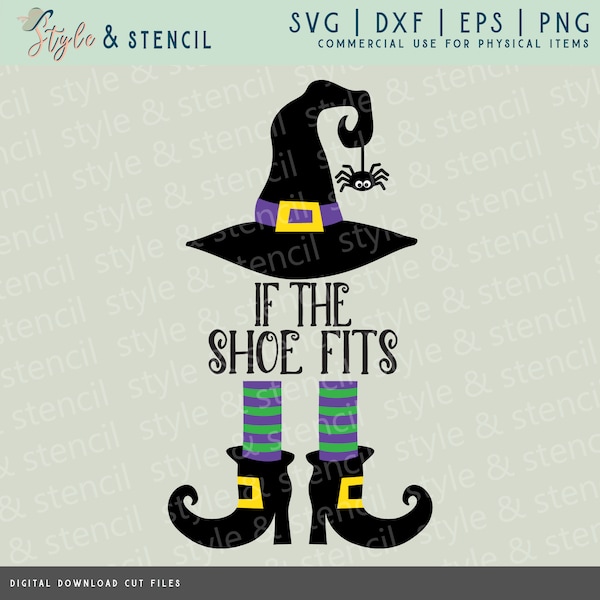 Witch Boots Svg - Etsy