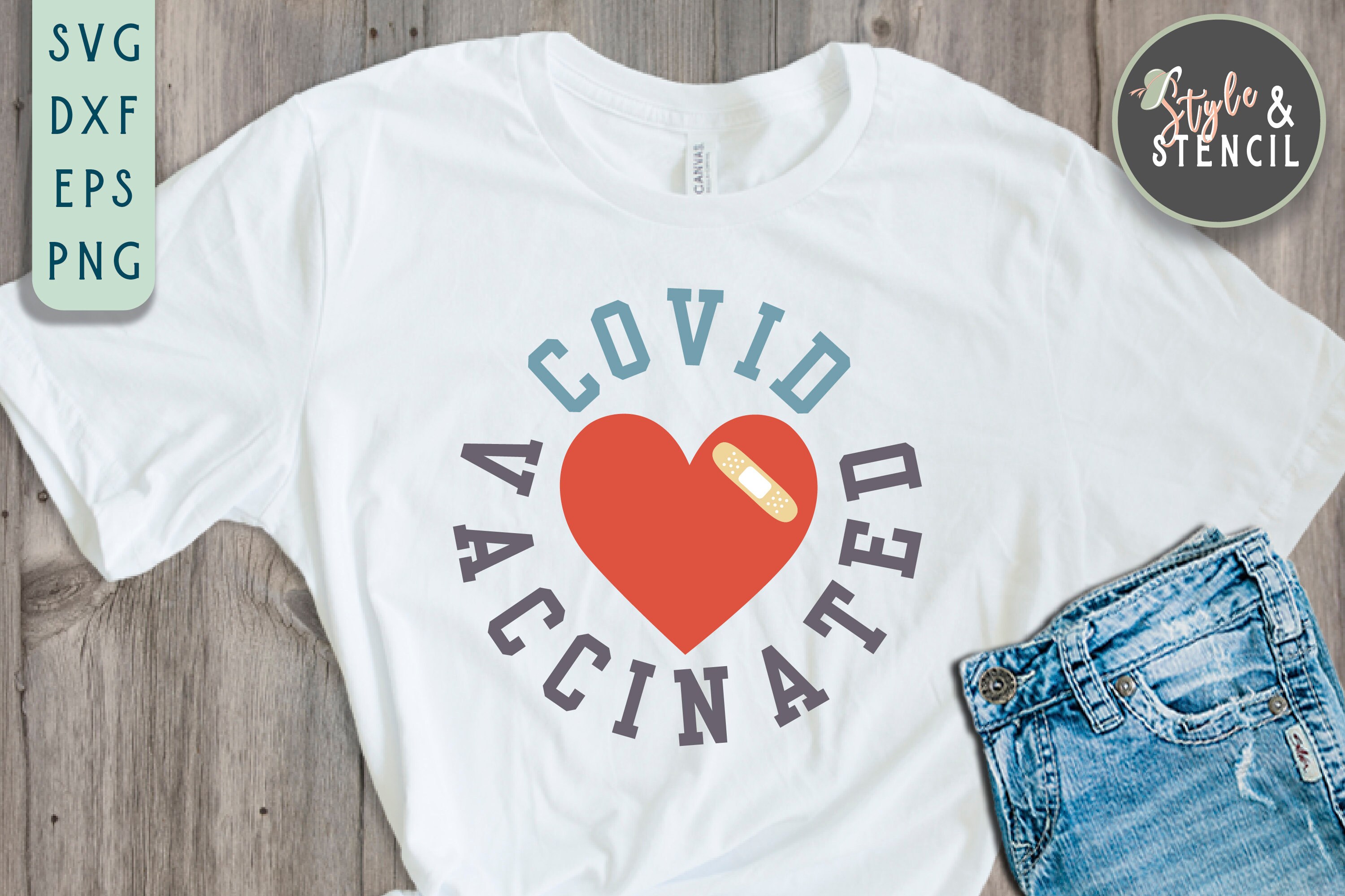 Vaccinated SVG Covid Vaccinated SVG Vaccine SVG | Etsy