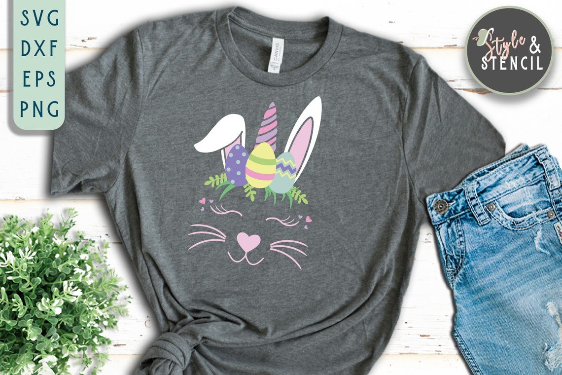 Bunny Unicorn SVG Bunny Unicorn Easter Unicorn Svg - Etsy