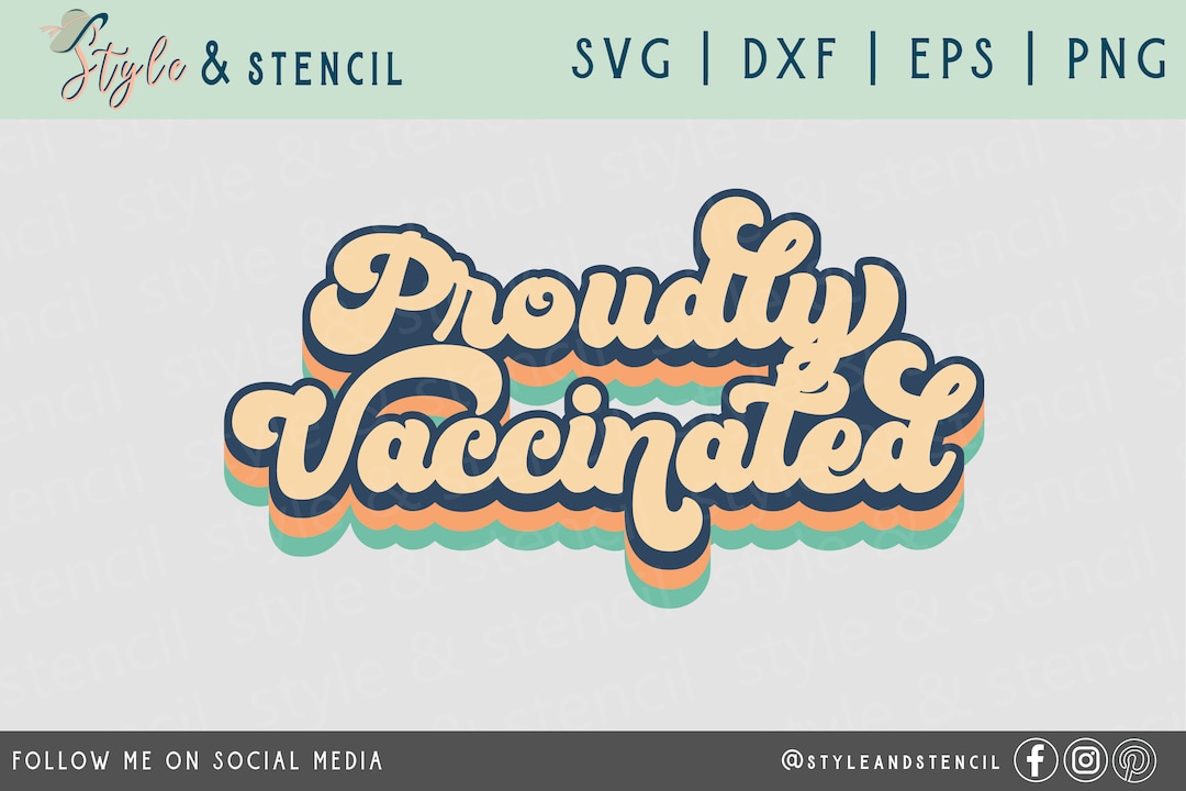 Vaccinated SVG Vaccine SVG Vaccinated Shirt Vaccinated - Etsy