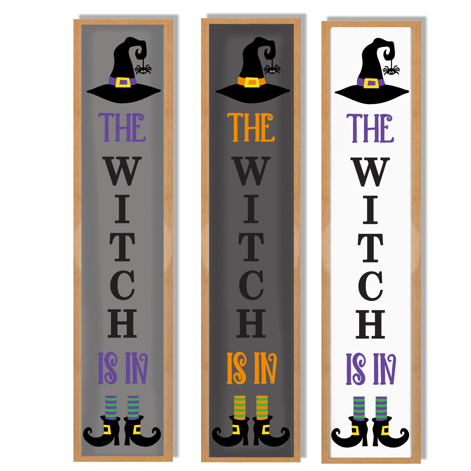 The Witch is in SVG Halloween Porch Sign SVG Halloween SVG - Etsy