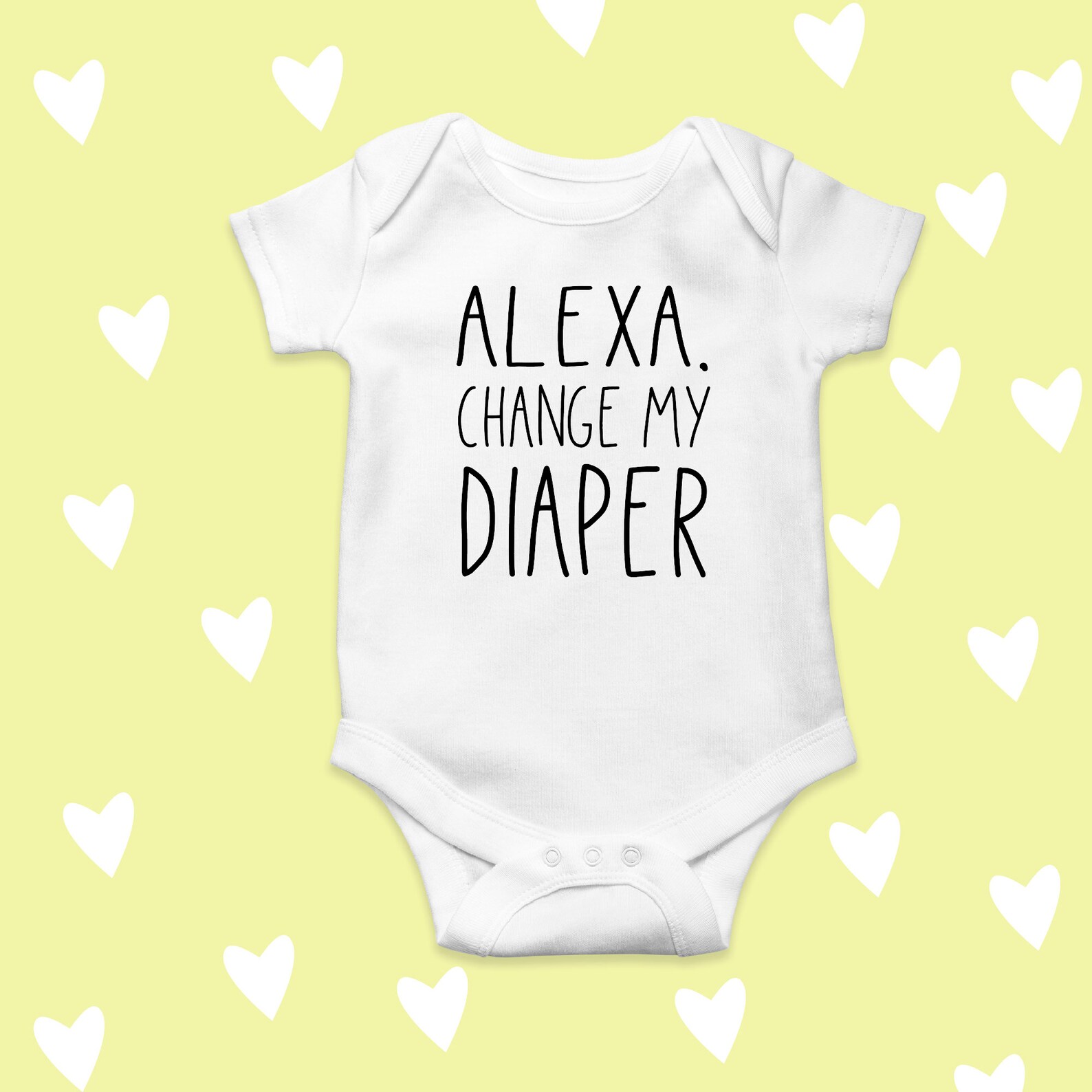 Alexa Change My Diaper SVG Alexa Change My Diaper Onesie - Etsy France