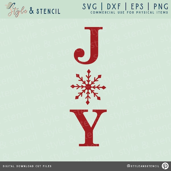 Joy Svg - Etsy