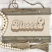 Blessed SVG - Retro Font SVG - Grateful Thankful Blessed SVG - Retro ...