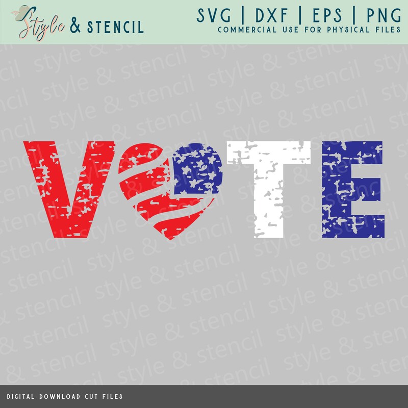 Vote Svg - Etsy