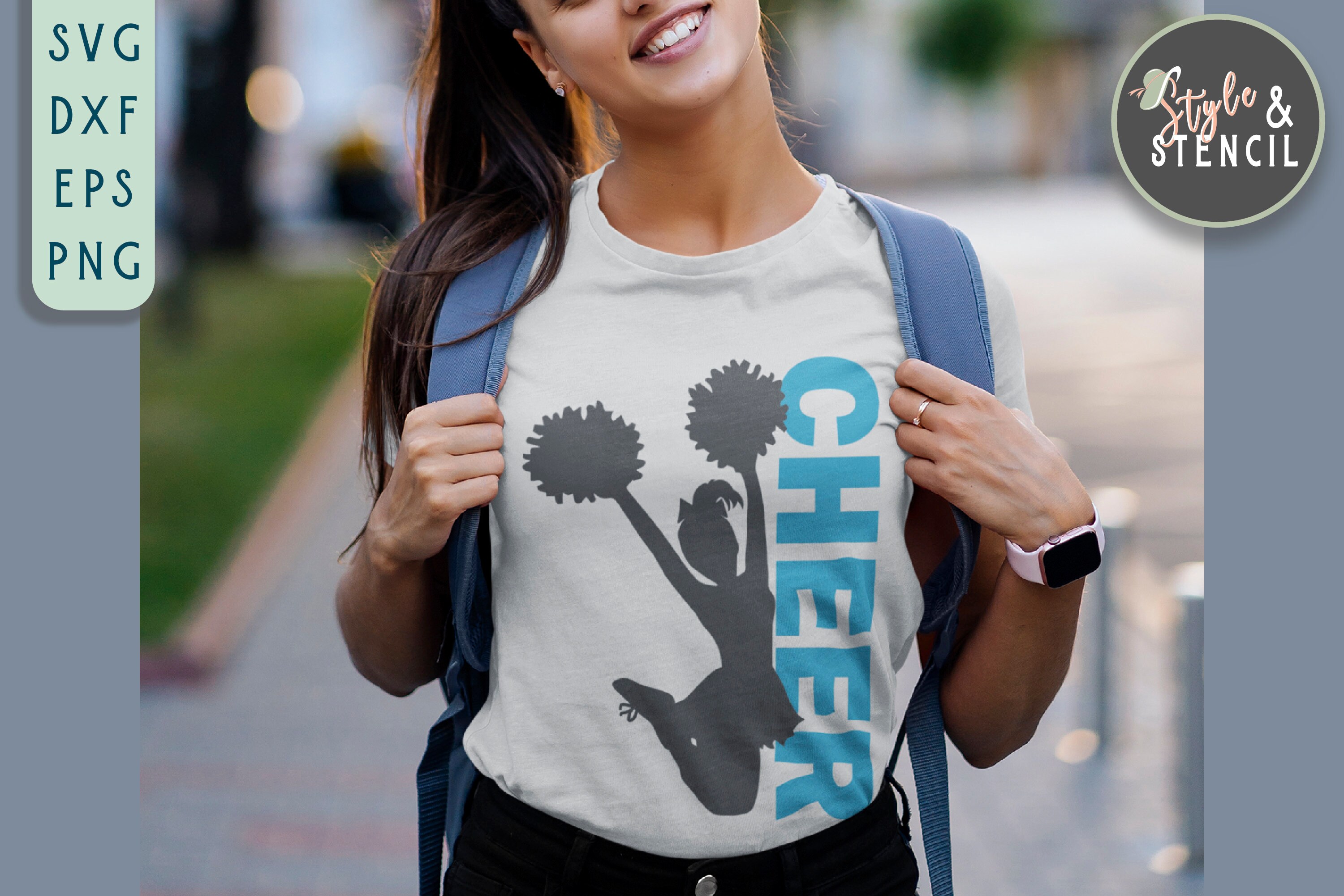 Cheer SVG Cheerleader SVG Cheer Shirts Cheer Mom SVG - Etsy