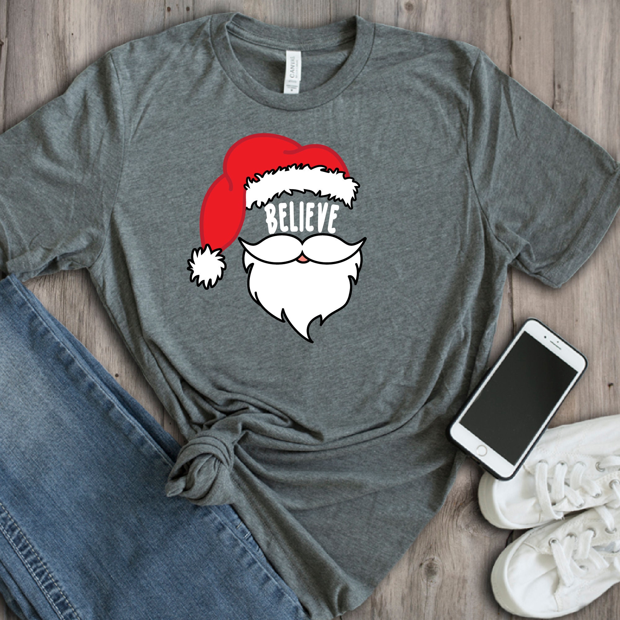 Santa Hat and Beard SVG Santa Hat SVG Santa Beard SVG | Etsy