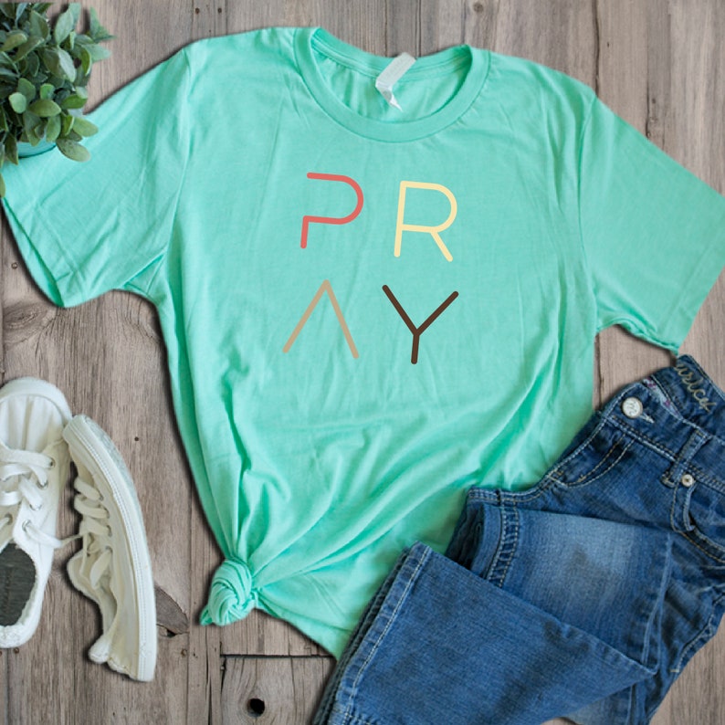 Pray SVG – Faith Shirt Design, Christian Cut File (digital Download) - Etsy