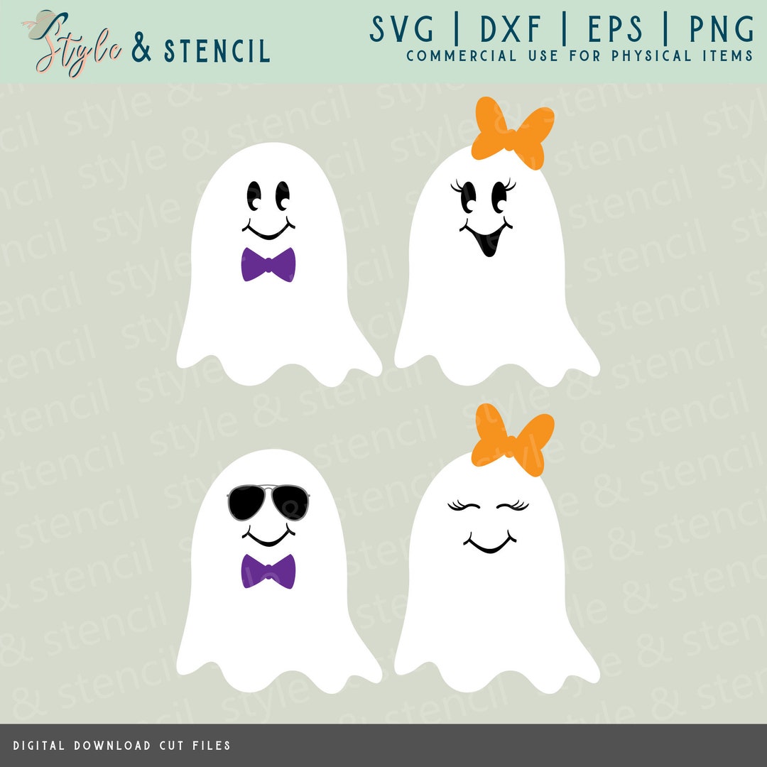 Ghost SVG - Girl Halloween SVG - Halloween Svg - Ghost Shirt ...