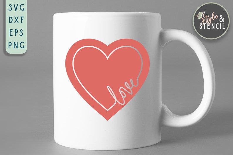 Love SVG Valentine SVG Heart SVG Valentines Day Svg - Etsy