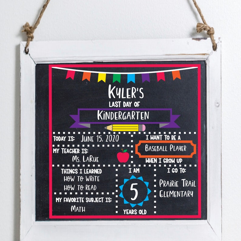 School Chalkboard Template Bundle - School Chalkboard SVG - School ...