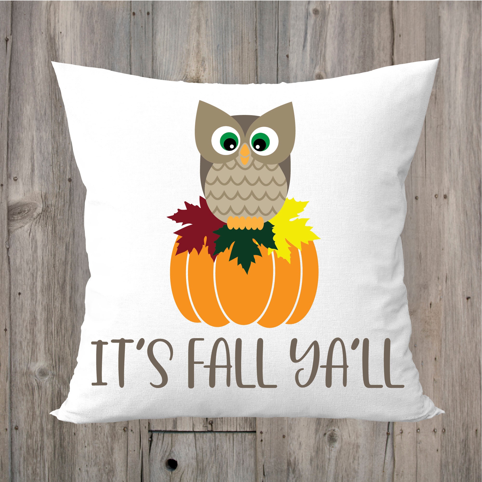Fall Owl SVG Fall SVG Owl Svg Fall Decor Fall Owl - Etsy