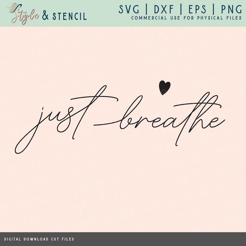 Just Breathe Tattoo - Etsy