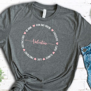 Valentine Circle SVG - Valentine SVG - Valentines Day SVG - Love Svg ...