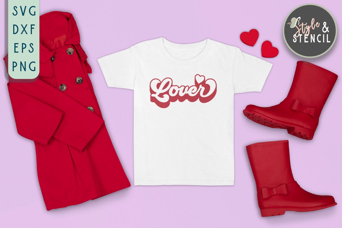 Lover SVG Valentine SVG Valentine PNG Retro Valentine - Etsy