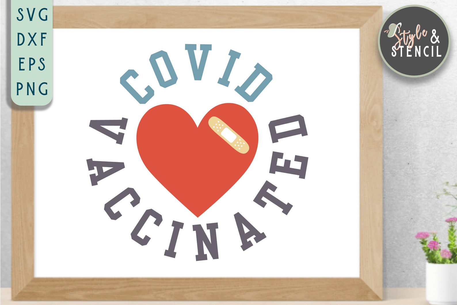 Vaccinated SVG Covid Vaccinated SVG Vaccine SVG - Etsy