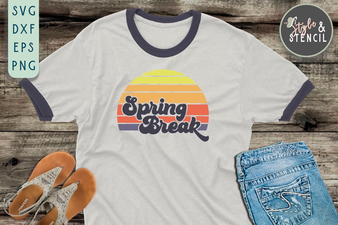 Spring Break SVG Spring Break Spring Break Shirt Svg - Etsy