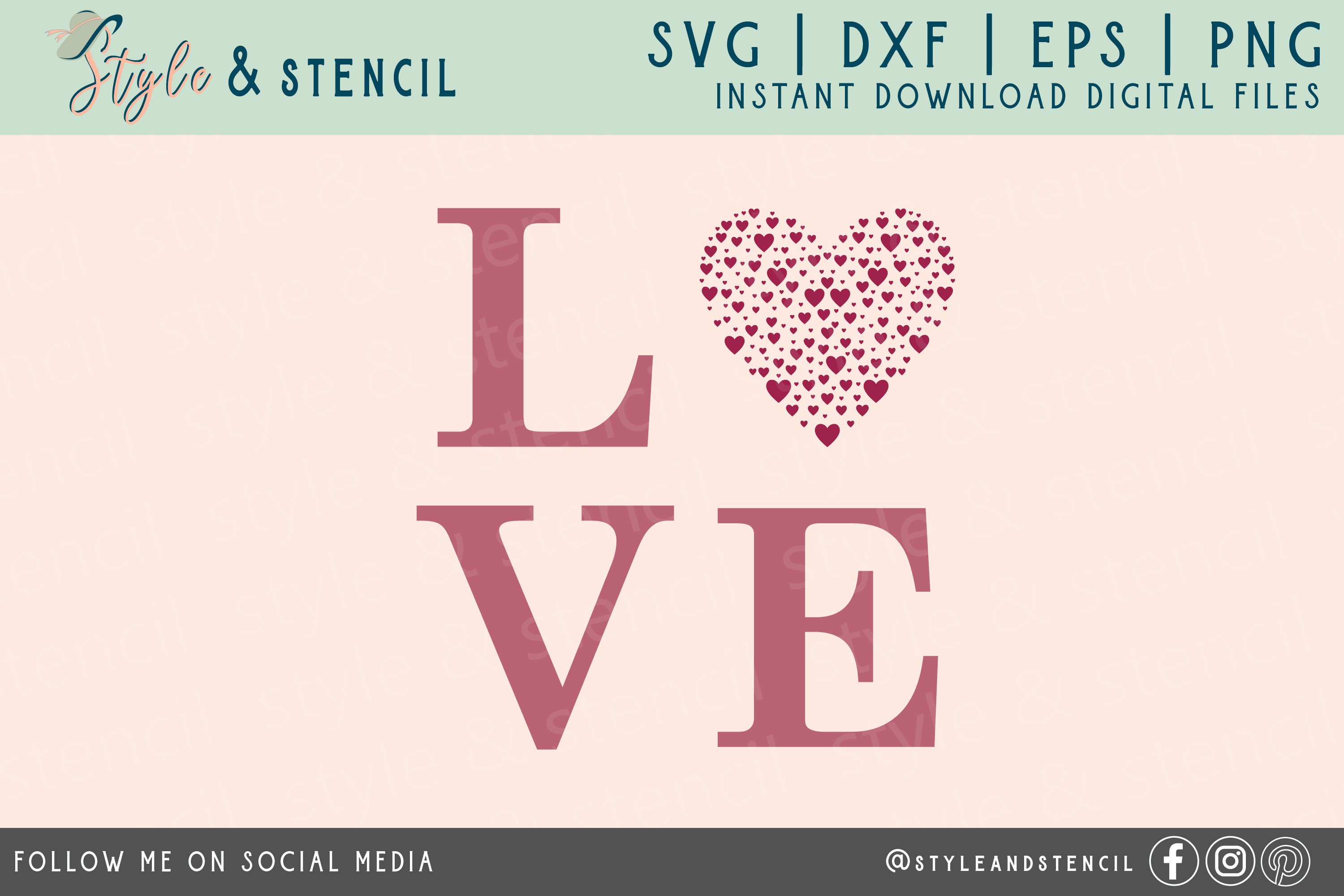 Love SVG Valentine SVG Heart SVG Valentines Day Svg - Etsy