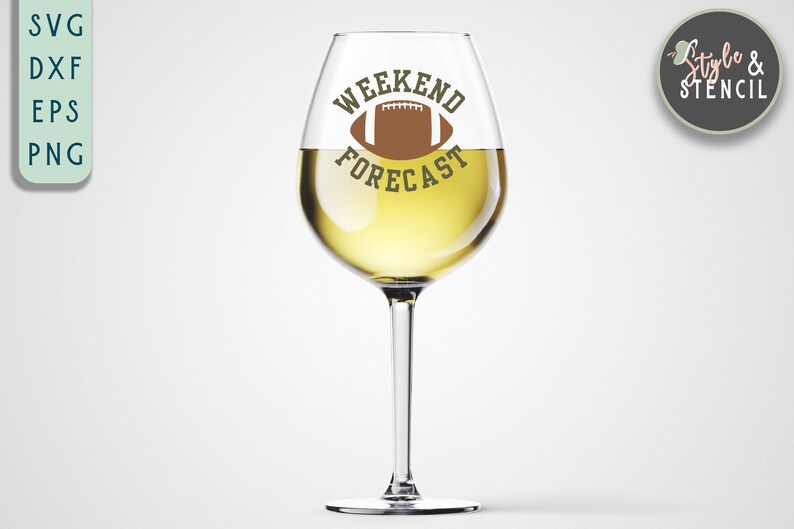 Weekend Forecast SVG - Football SVG - Game Day Football SVG - Game Day ...